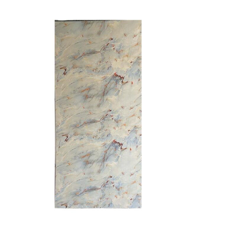 Planchas Mármol Pvc 2.90M – Color CALACATTA AZUL | Hogardeco