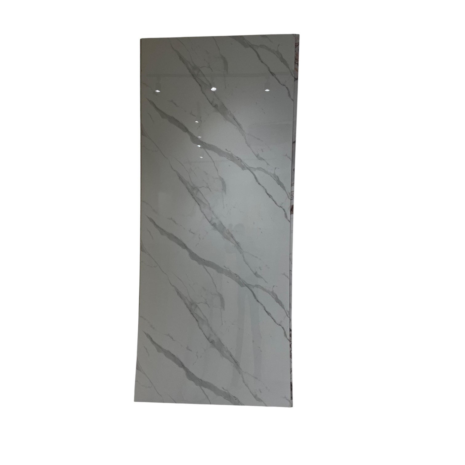 Planchas Mármol Pvc 2.90M – Color CALACATTA GRIS | Hogardeco