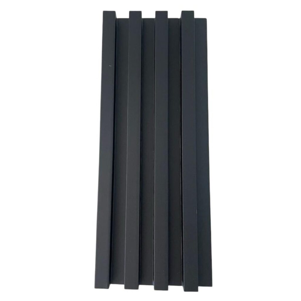 Paneles De Pvc Interior – color NEGRO MATE | Hogardeco
