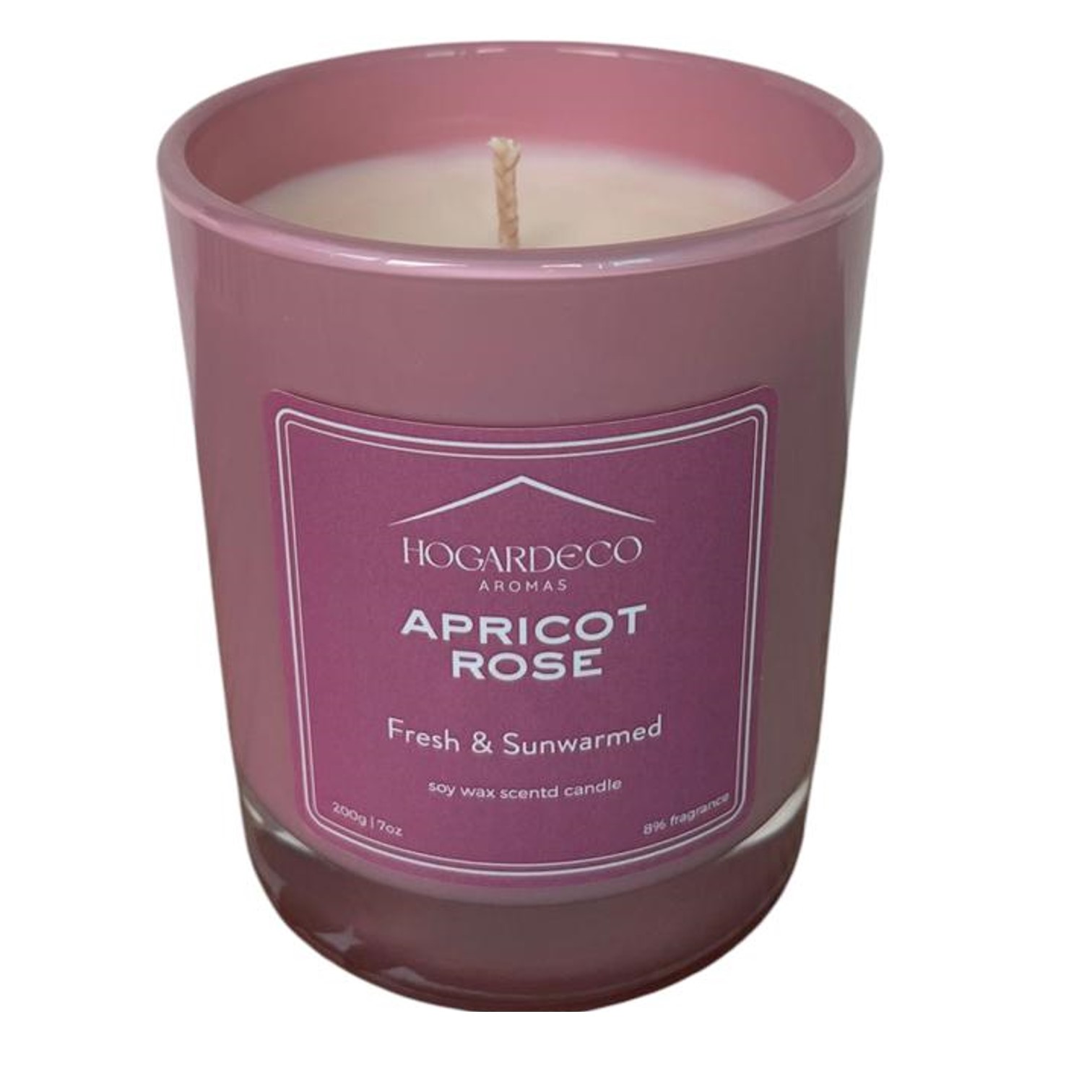 Velas Aromáticas APRICOT ROSE | Hogardeco