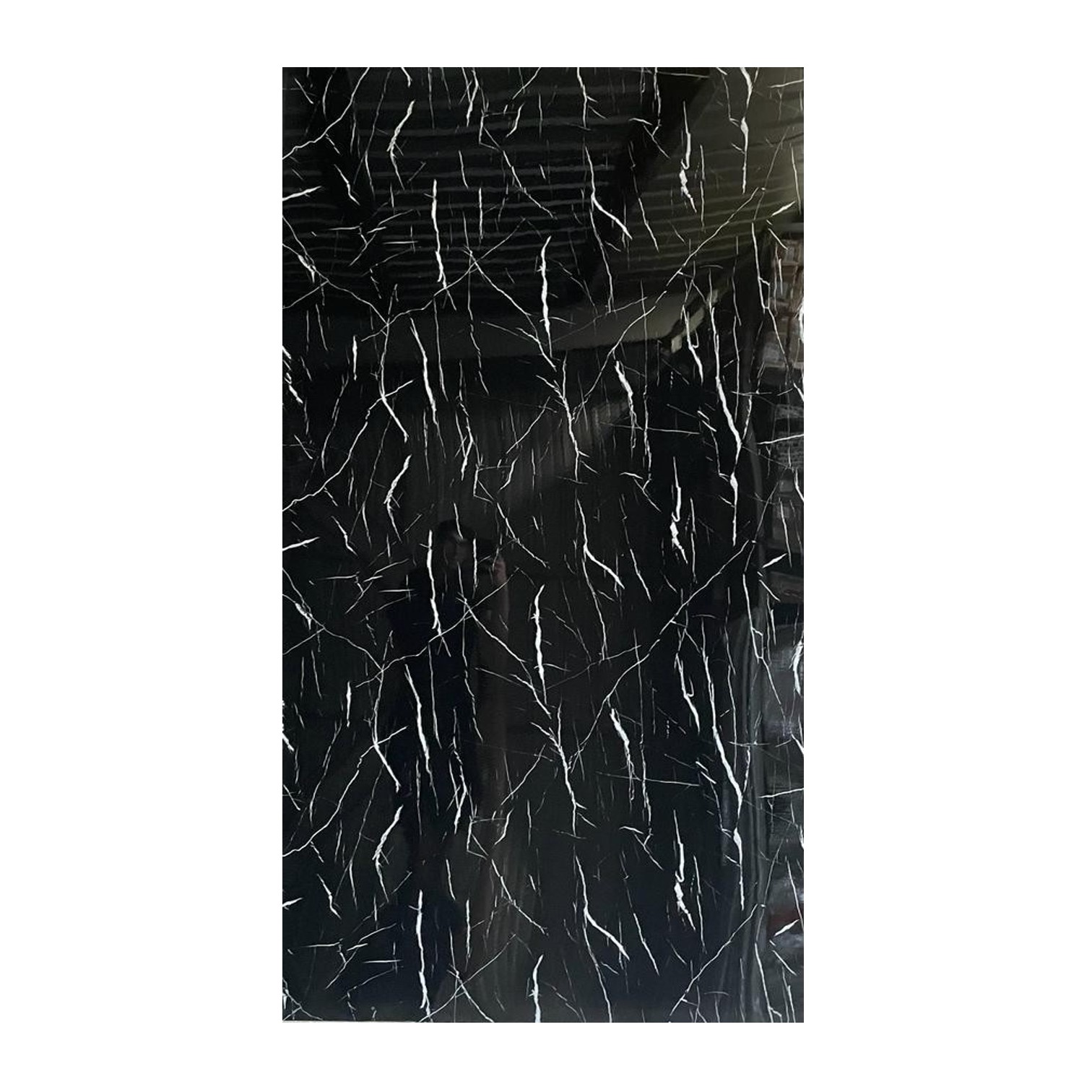 Planchas Mármol Pvc 2.44M – Color NEGRO MARQUINA L09 | Hogardeco