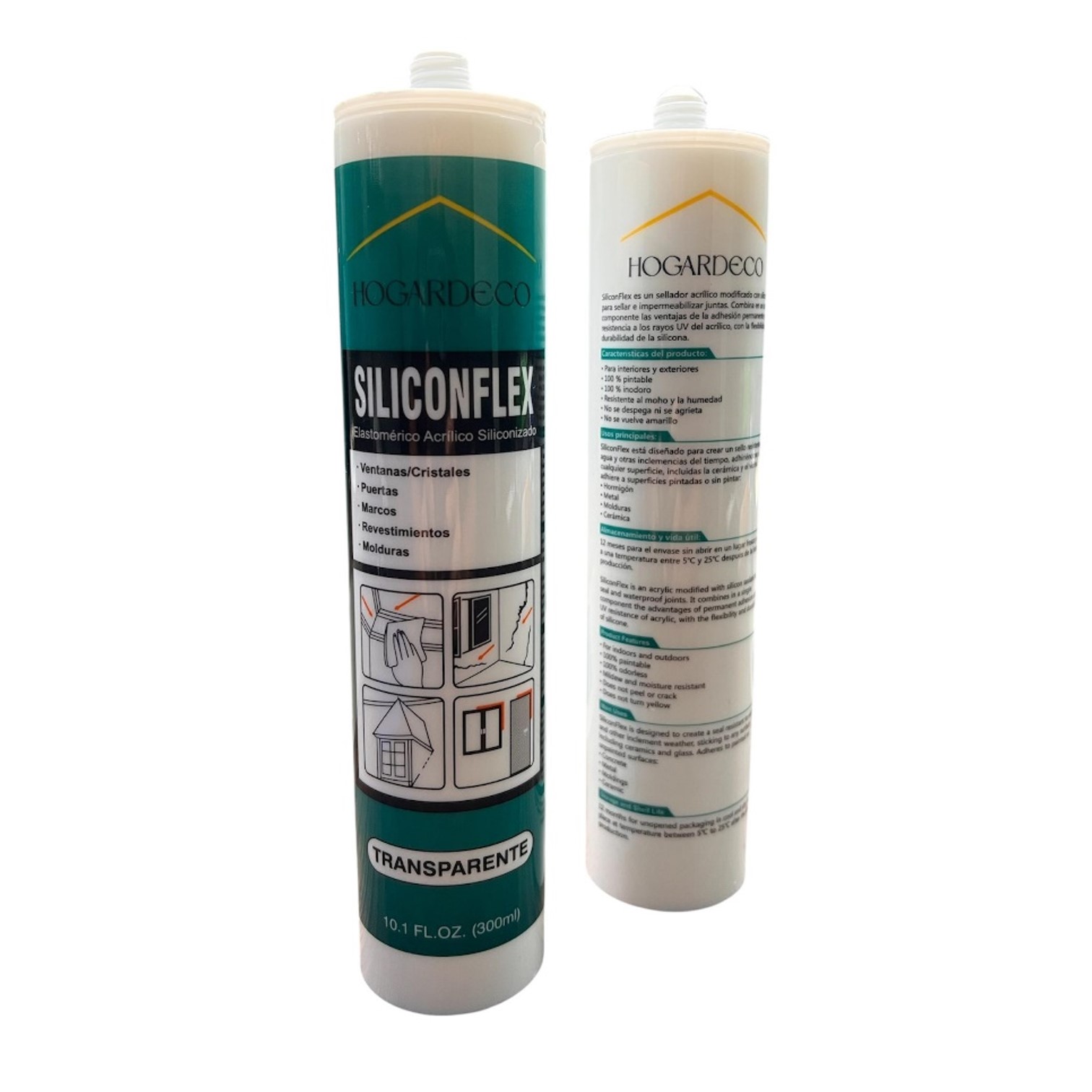 Siliconflex – Sellador Acrilico | Hogardeco